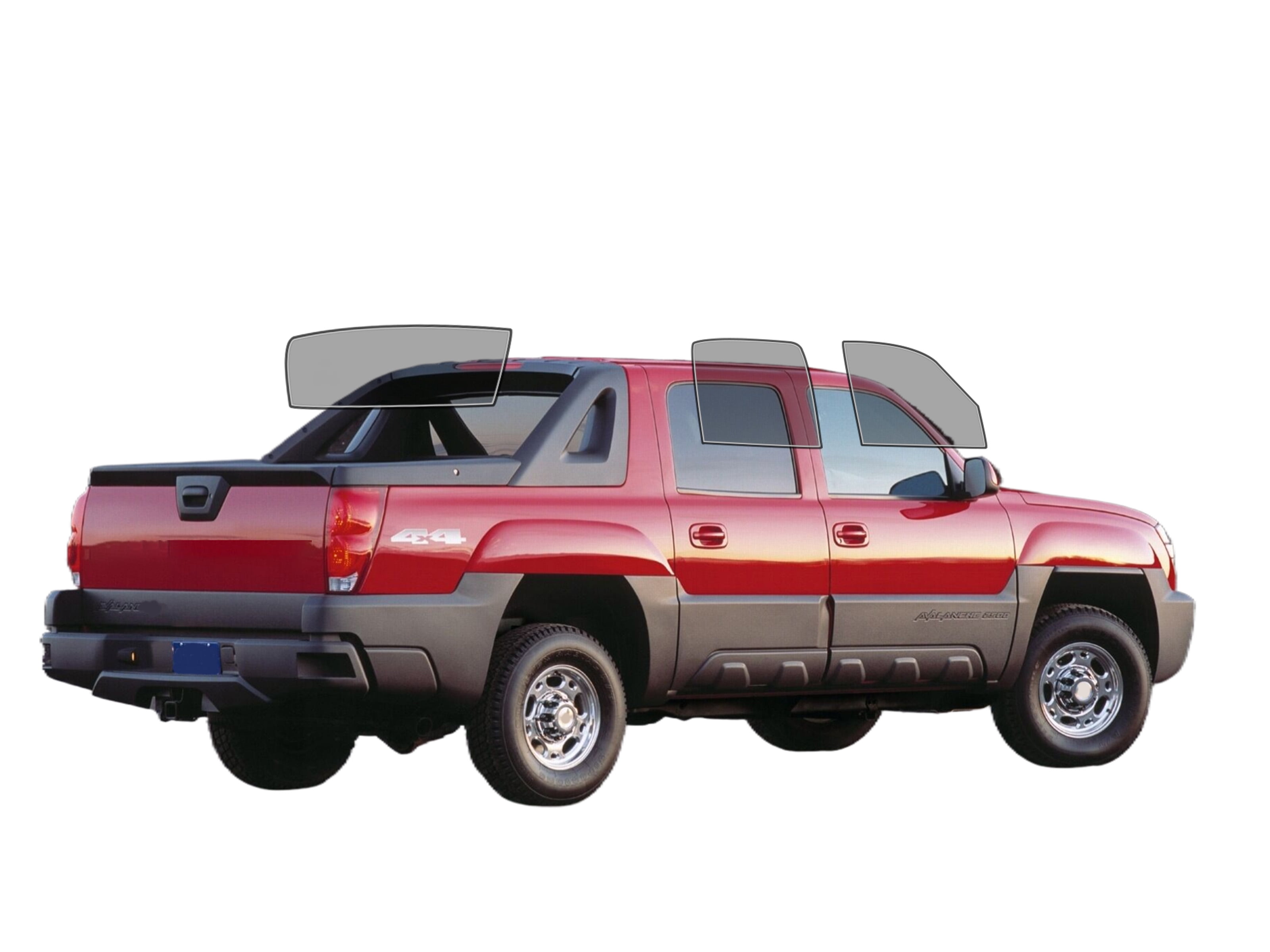 Haiy Co - PreCut 2Ply 70% Window Tint Film Kit For Chevrolet Avalanche ...