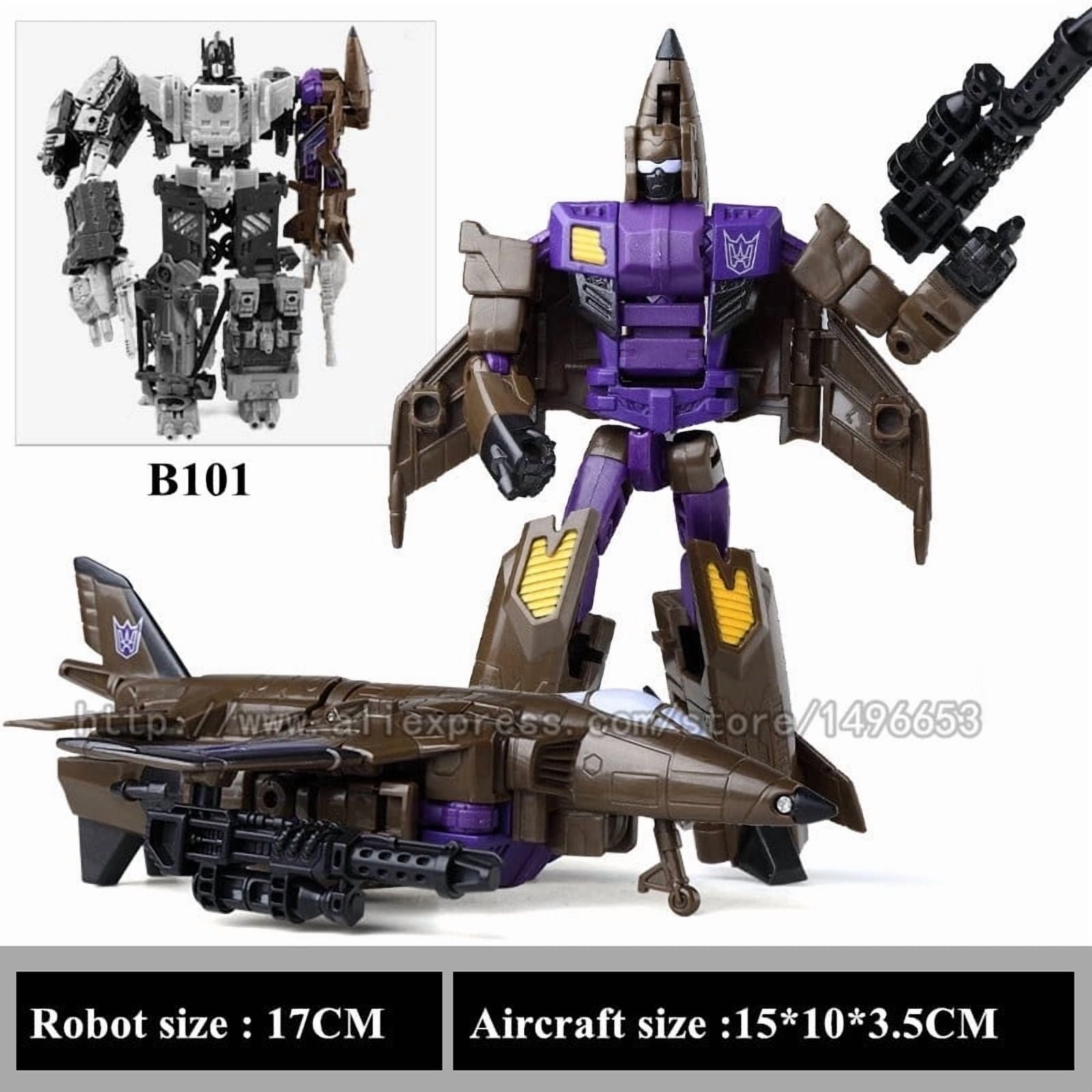 Haizhixing Cool Transformation Robot Car Toys Boys Anime Devastator ...
