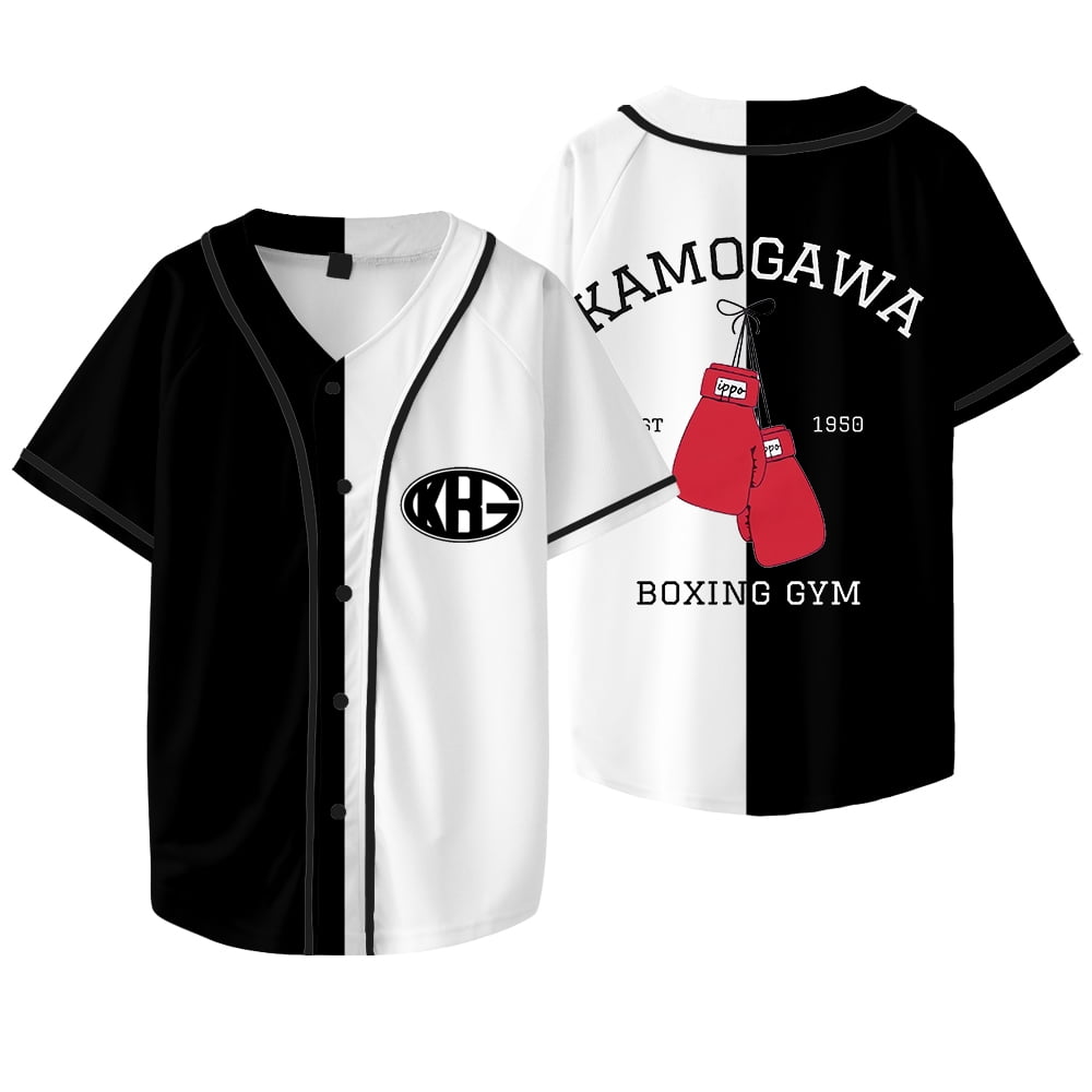 Hajime No Ippo Baseball Jacket Kamogawa Boxing Gym Merch Tee Unisex ...
