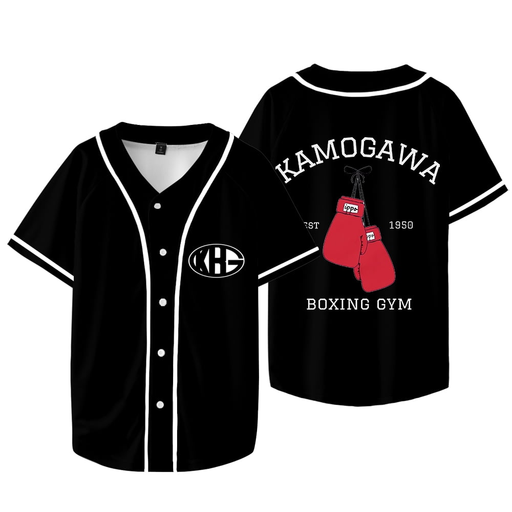 Hajime No Ippo Baseball Jacket Kamogawa Boxing Gym Merch Tee Unisex ...