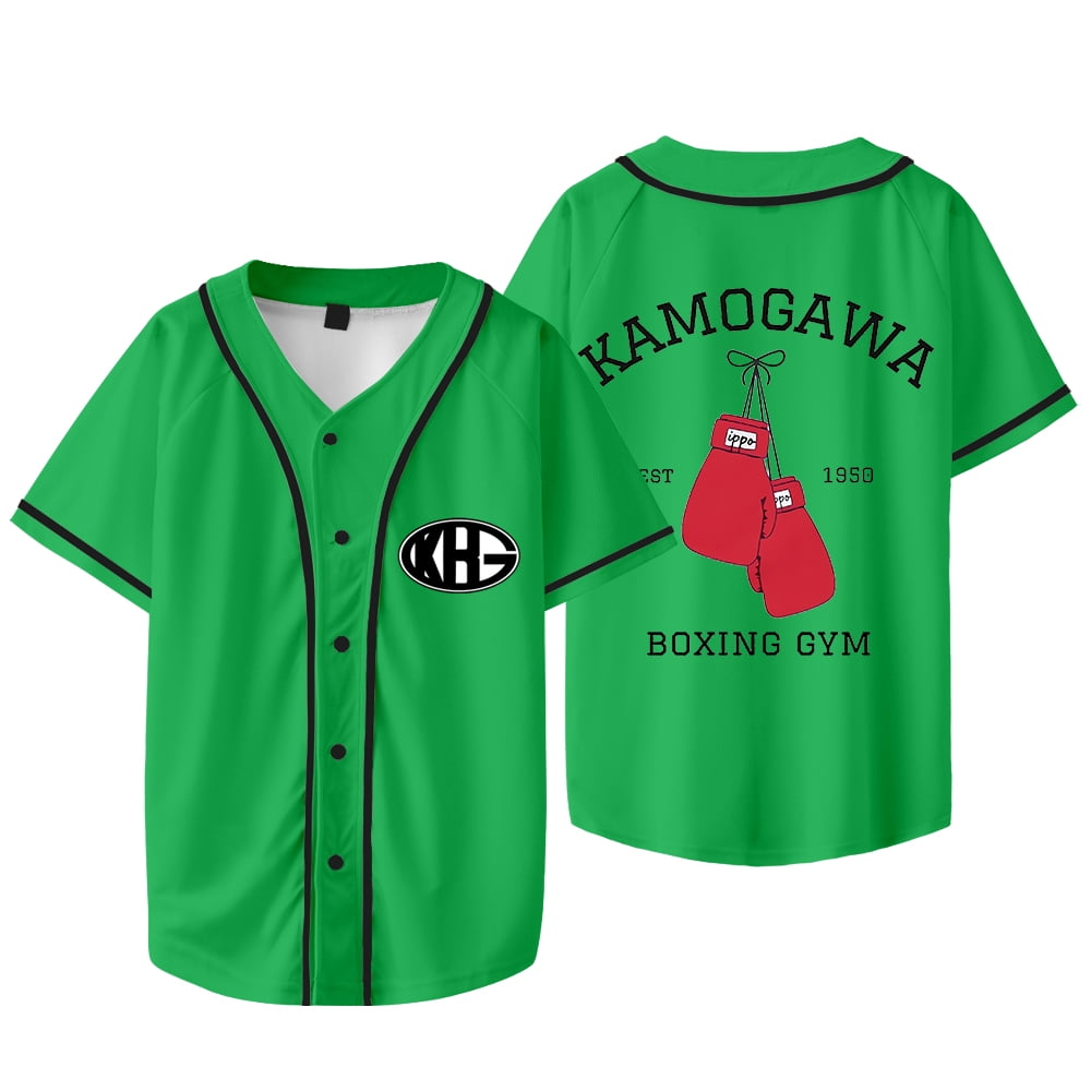 Hajime No Ippo Baseball Jacket Kamogawa Boxing Gym Merch Tee Unisex ...