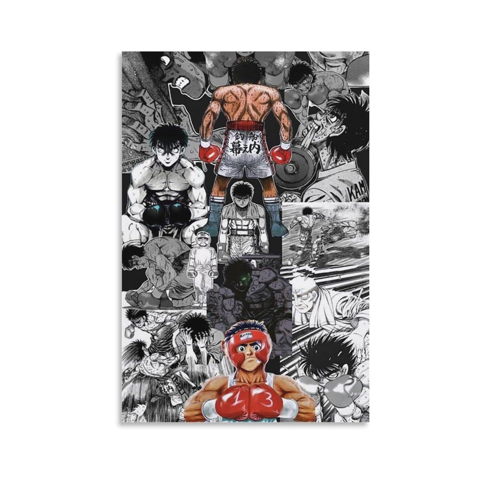 Hajime No Ippo Cartoon Poster 8 Living Room Printing Oil Painting ...