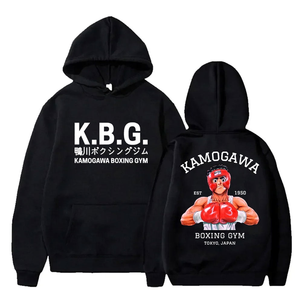 Hajime No Ippo Hoodies Kamogawa Boxing Gym Logo Merch Winter Women Men ...