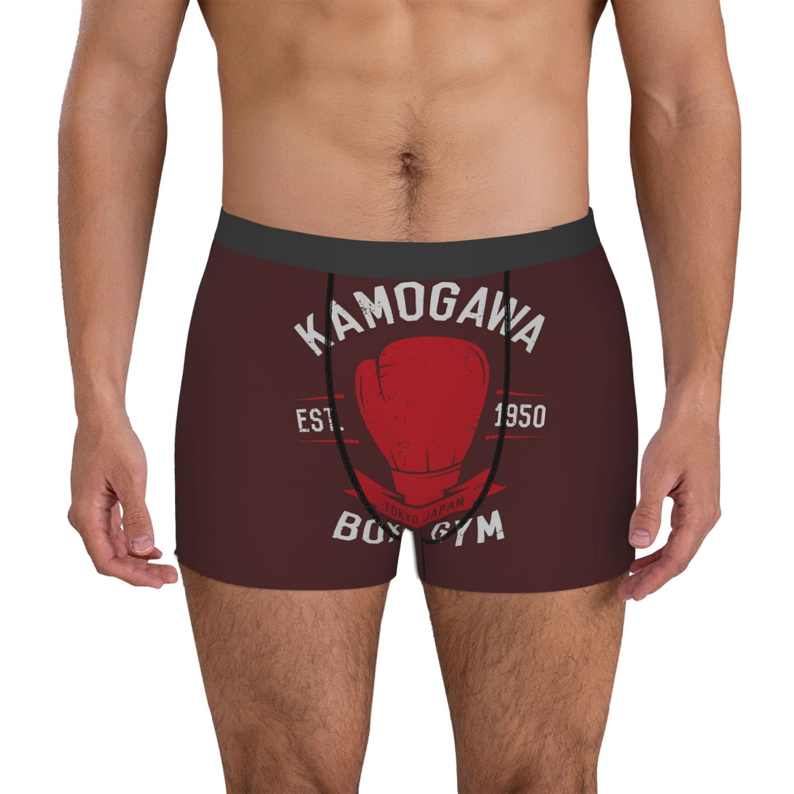 Hajime No Ippo Kamogawa Boxing Gym -3 Men'S Comfort Breathable Boxer ...