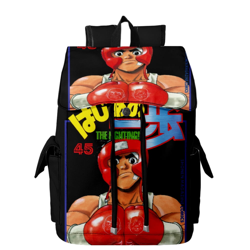 Hajime No Ippo Kamogawa Boxing Gym Backpack Casual Traveling Bag ...