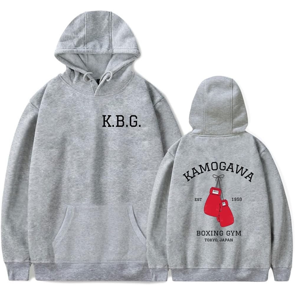 Hajime No Ippo Kamogawa Boxing Gym KBG Merch Hoodies Man/Woman Printed Casual Clothes ...