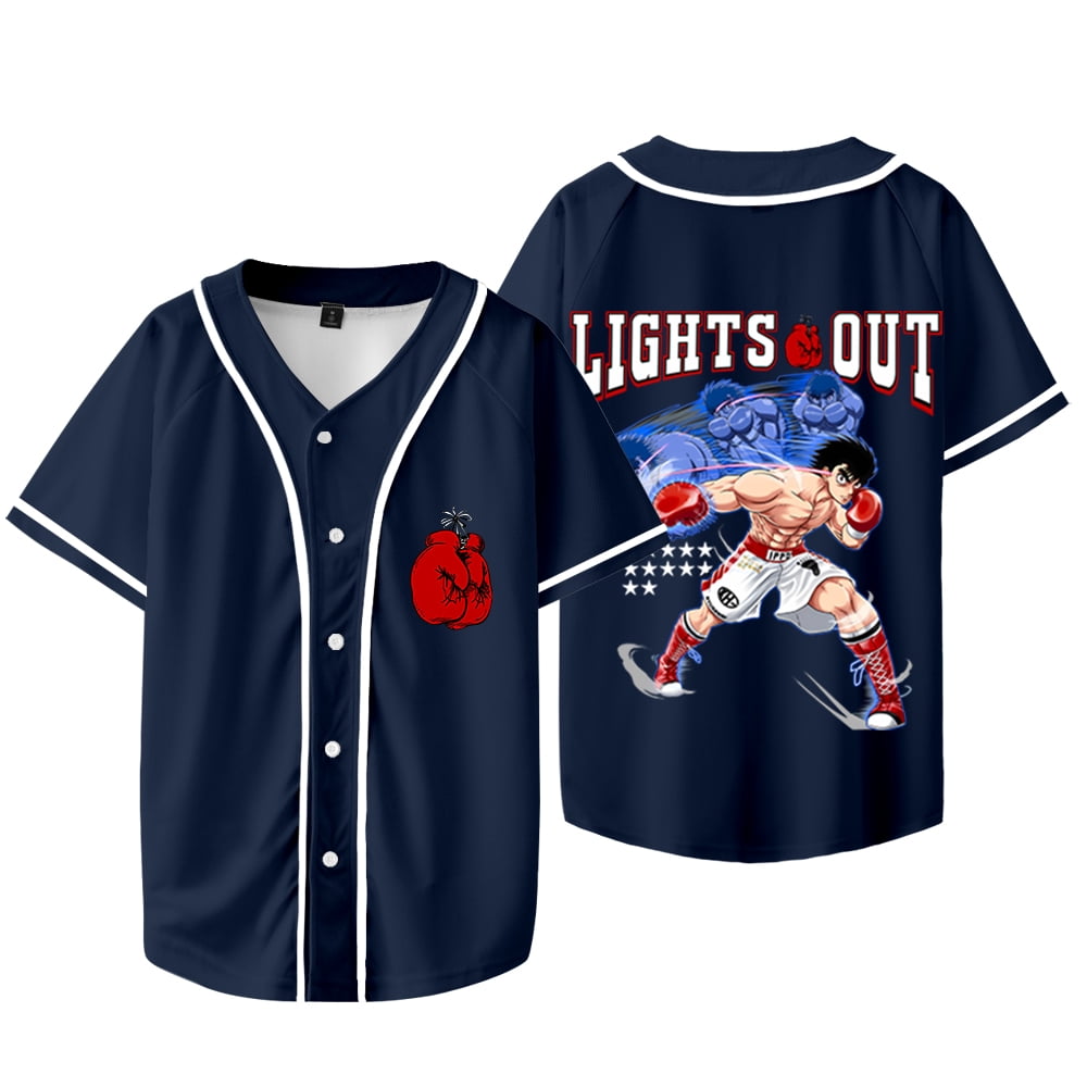 Hajime No Ippo Kamogawa Boxing Gym Merch Baseball Jacket T-Shirts Women ...