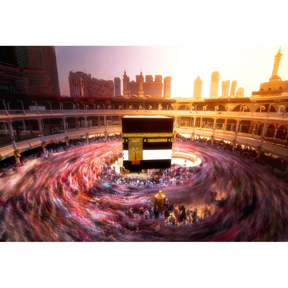 Hajj Mubarak Photography Backdrop Customized Ramadan Islamic Muslim ...