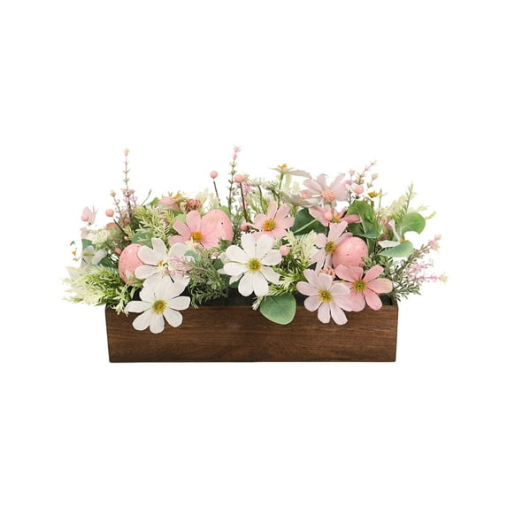 Hajmiiikey Easter Artificial Egg Decoration, Artificial Flower ...