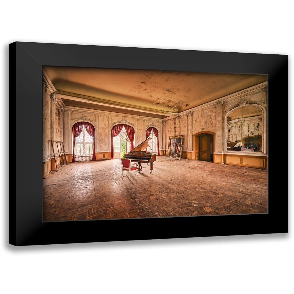 Haker, Matthias 24x18 Black Modern Framed Museum Art Print Titled - Keep on Dancing - Walmart.com