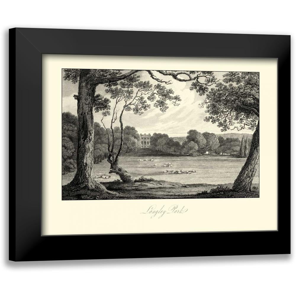 Hakewill, James 14x12 Black Modern Framed Museum Art Print Titled ...