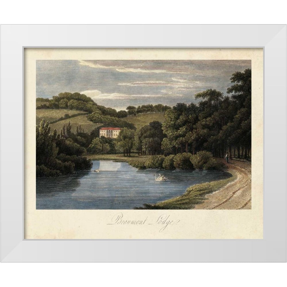 Hakewill, James 18x15 White Modern Wood Framed Museum Art Print Titled ...