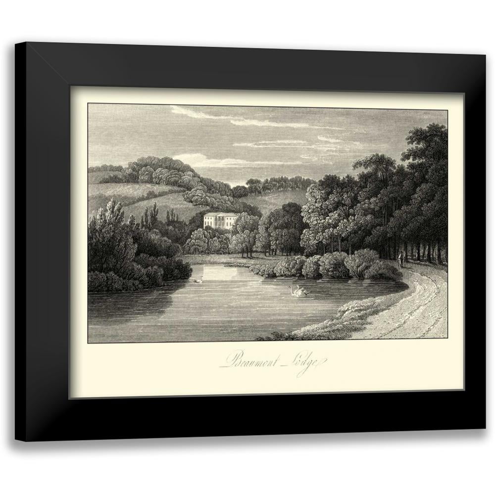 Hakewill, James 24x19 Black Modern Framed Museum Art Print Titled ...