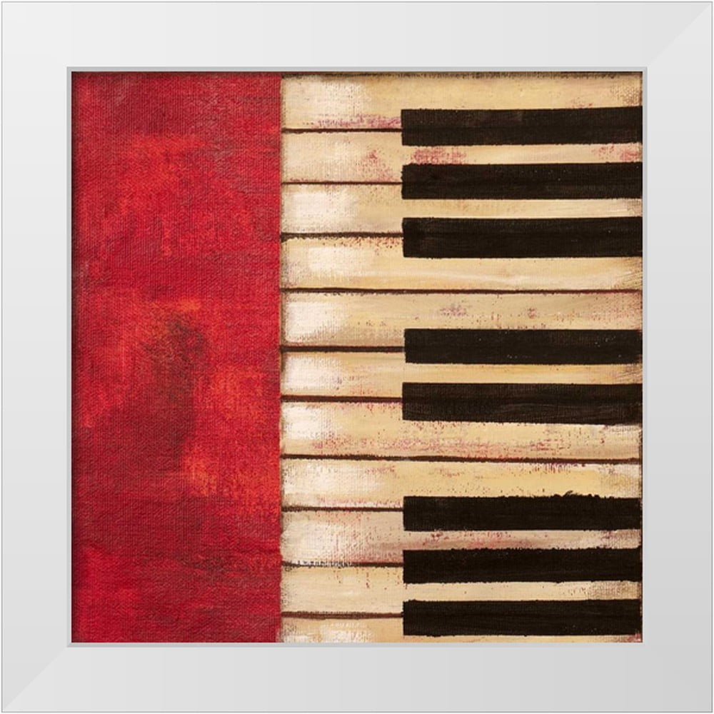 Hakimipour-Ritter 26x26 White Modern Wood Framed Museum Art Print ...