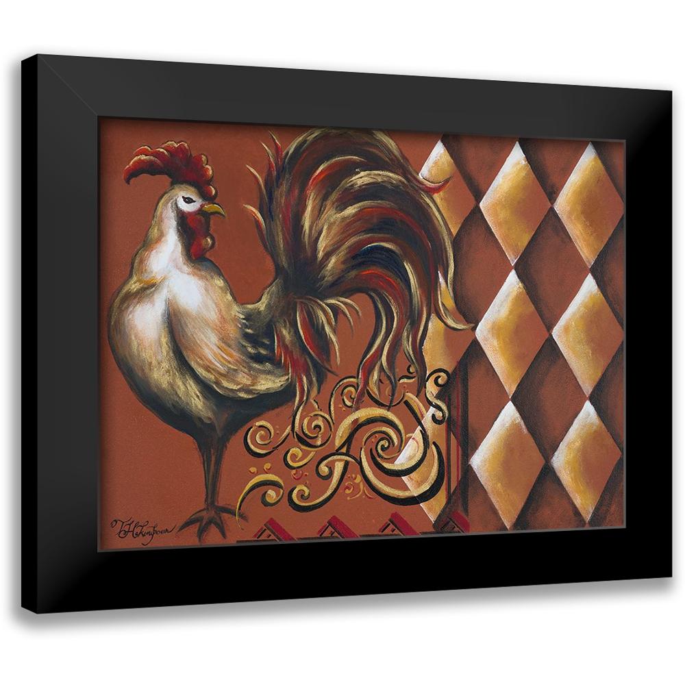 Hakimipour, Tiffany 14x12 Black Modern Framed Museum Art Print Titled ...