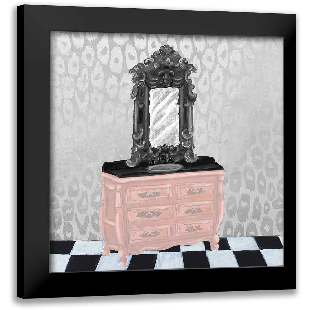 Hakimipour, Tiffany 15x15 Black Modern Framed Museum Art Print Titled ...