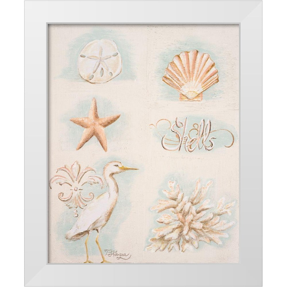 Hakimipour, Tiffany 15x18 White Modern Wood Framed Museum Art Print ...