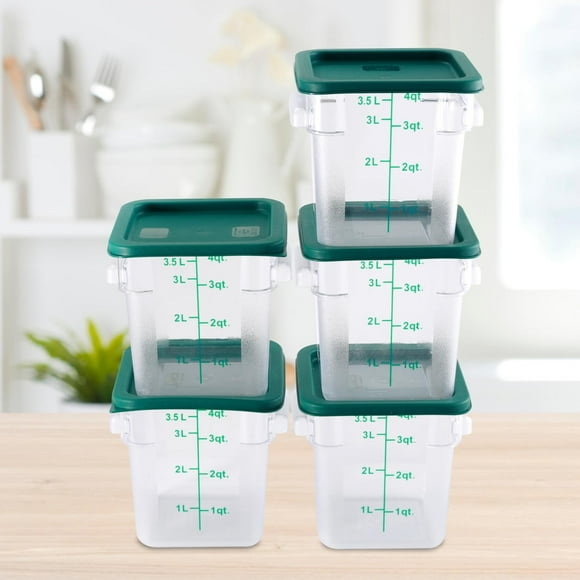 Clear Square Containers