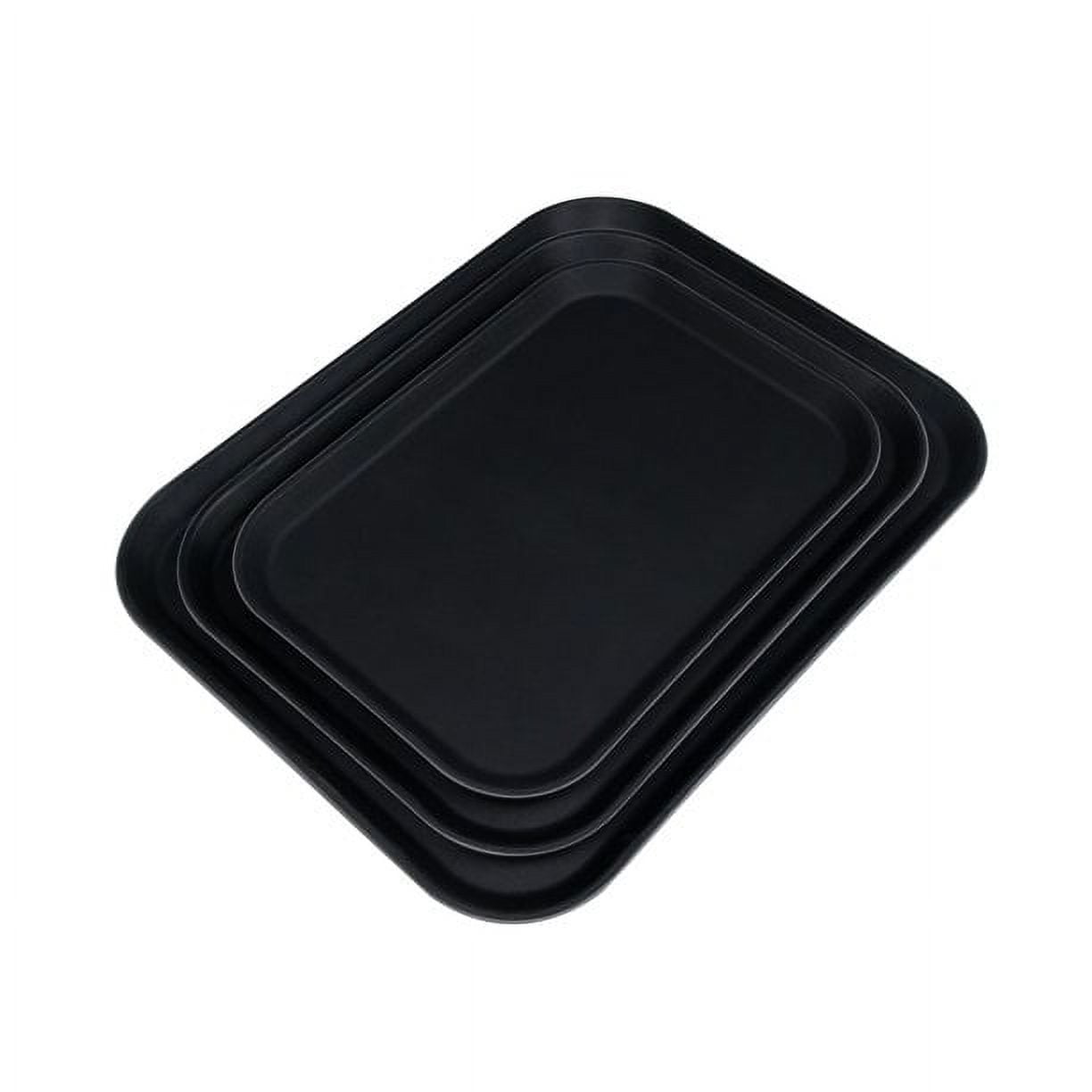 Hakka 6 Pack Restaurant Grade Non-Slip Tray, Fiberglass Serving Trays ...