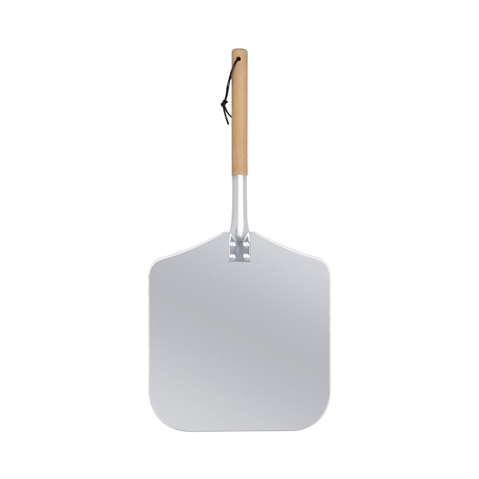 Hakka Aluminum Pizza Peel Paddle 12"x 13"x 25" Pizza Cutter for Baking ...