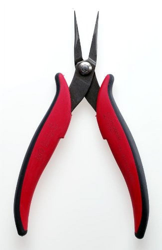 Hakko CHP PN-2002-M Long Needle-Nose Pliers, Pointed Nose, Rounded ...