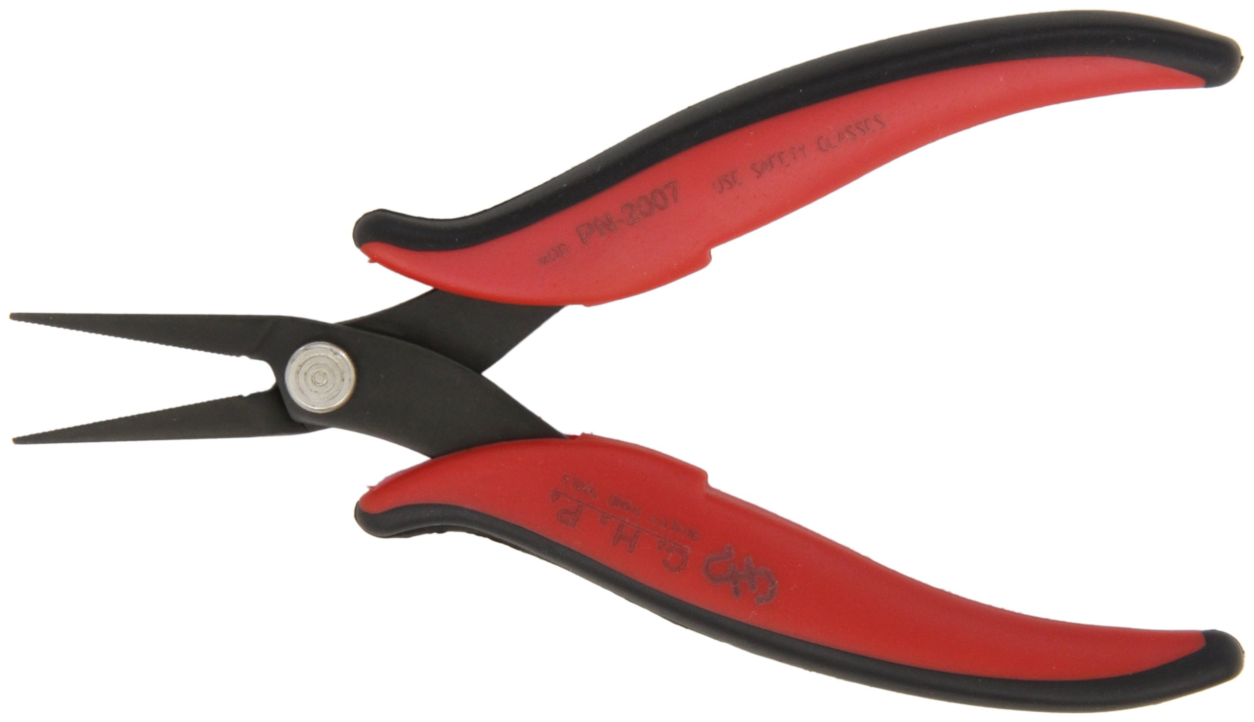 Hakko CHP PN-2007 Long-Nose Pliers, Flat Nose, Flat Outside Edge ...