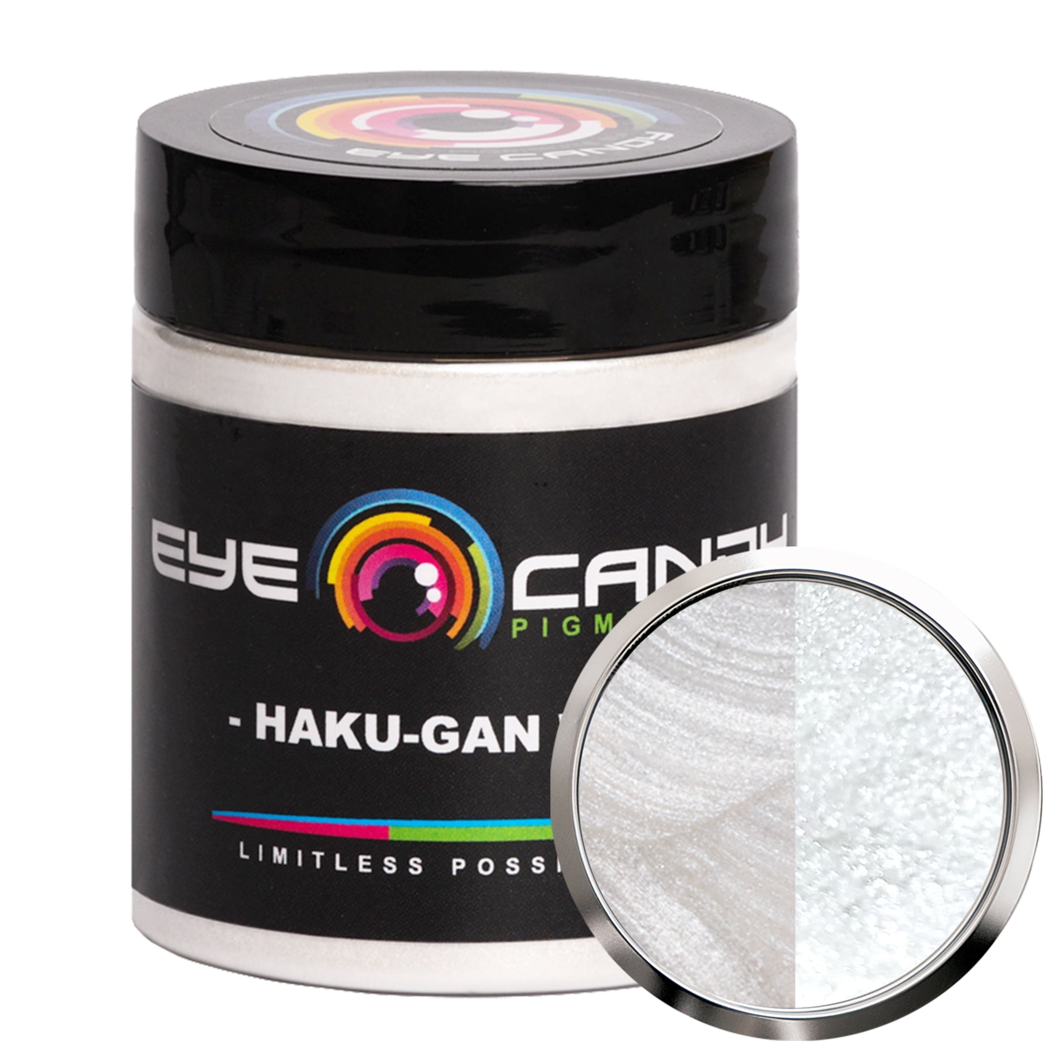 Haku-Gan White Mica Powder Pigment (25g) for DIY Crafts: Woodworking ...