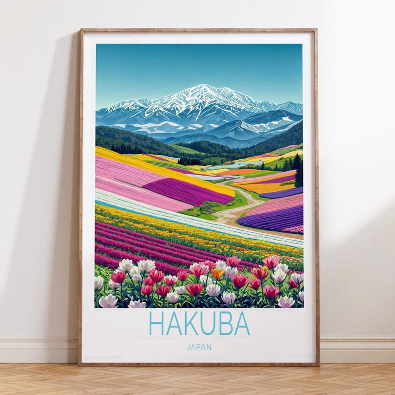 Hakuba Japan Wall Art – Travel Poster, Housewarming Travel Gift ...