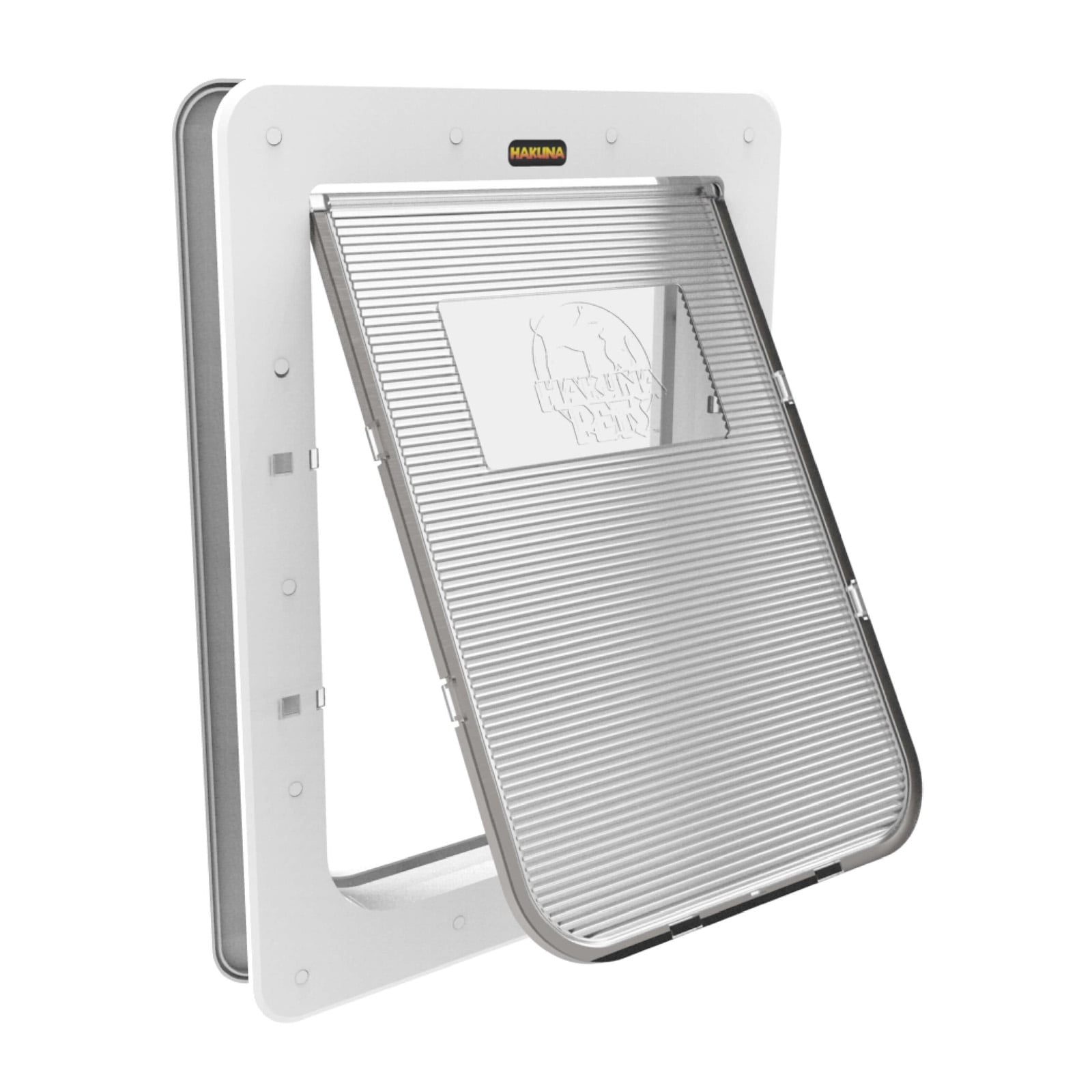 Free Shipping! Hakuna Pets Super Tough Large Dog Pet Door with 2-Way ...