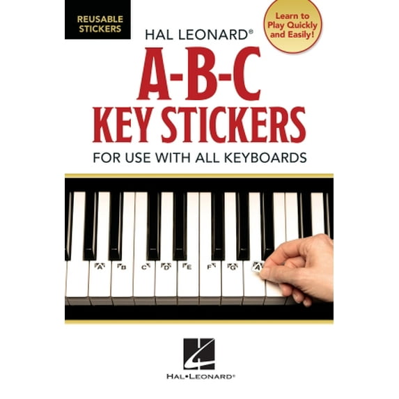 Hal Leonard Abc Keyboard Stickers - Walmart.com