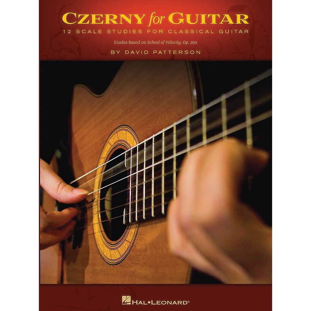 Hal Leonard Czerny for Guitar (12 Scale Studies for Classical Guitar ...
