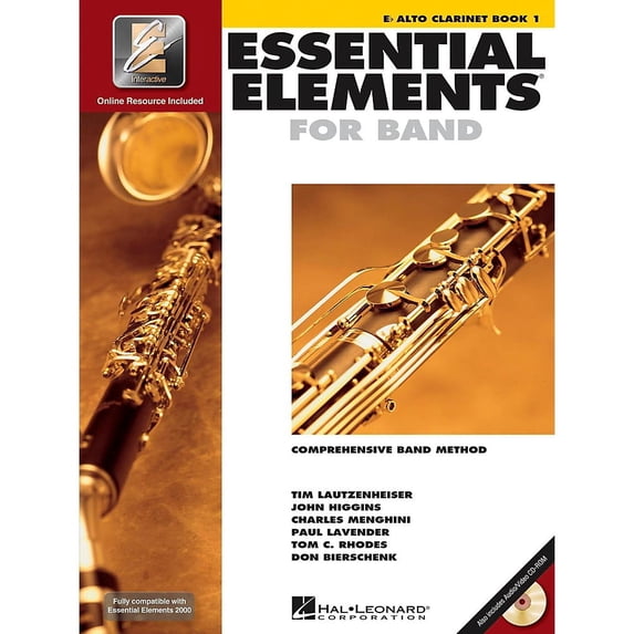 Hal Leonard Essential Elements for Band - Eb Alto Clarinet (Book 1 with ...
