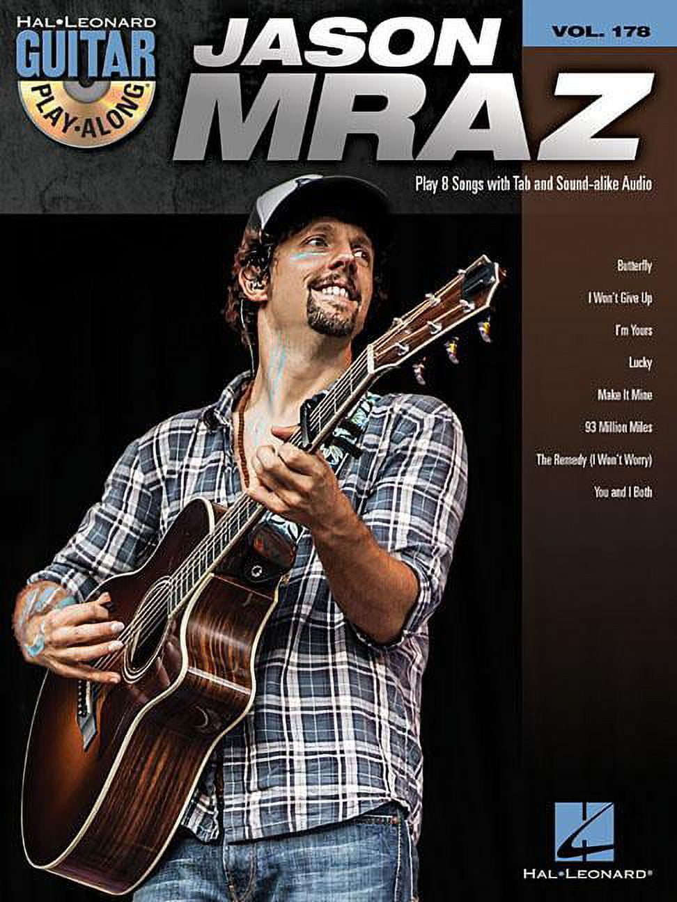 Hal Leonard Jason Mraz - Guitar Play-Along Volume 178 (Book/CD ...