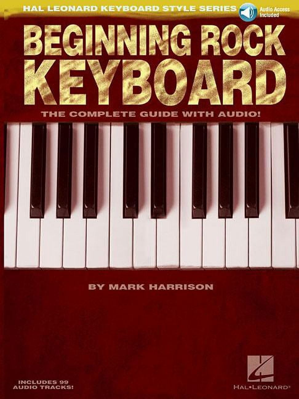 Hal Leonard Keyboard Style: Beginning Rock Keyboard Book/Online Audio ...