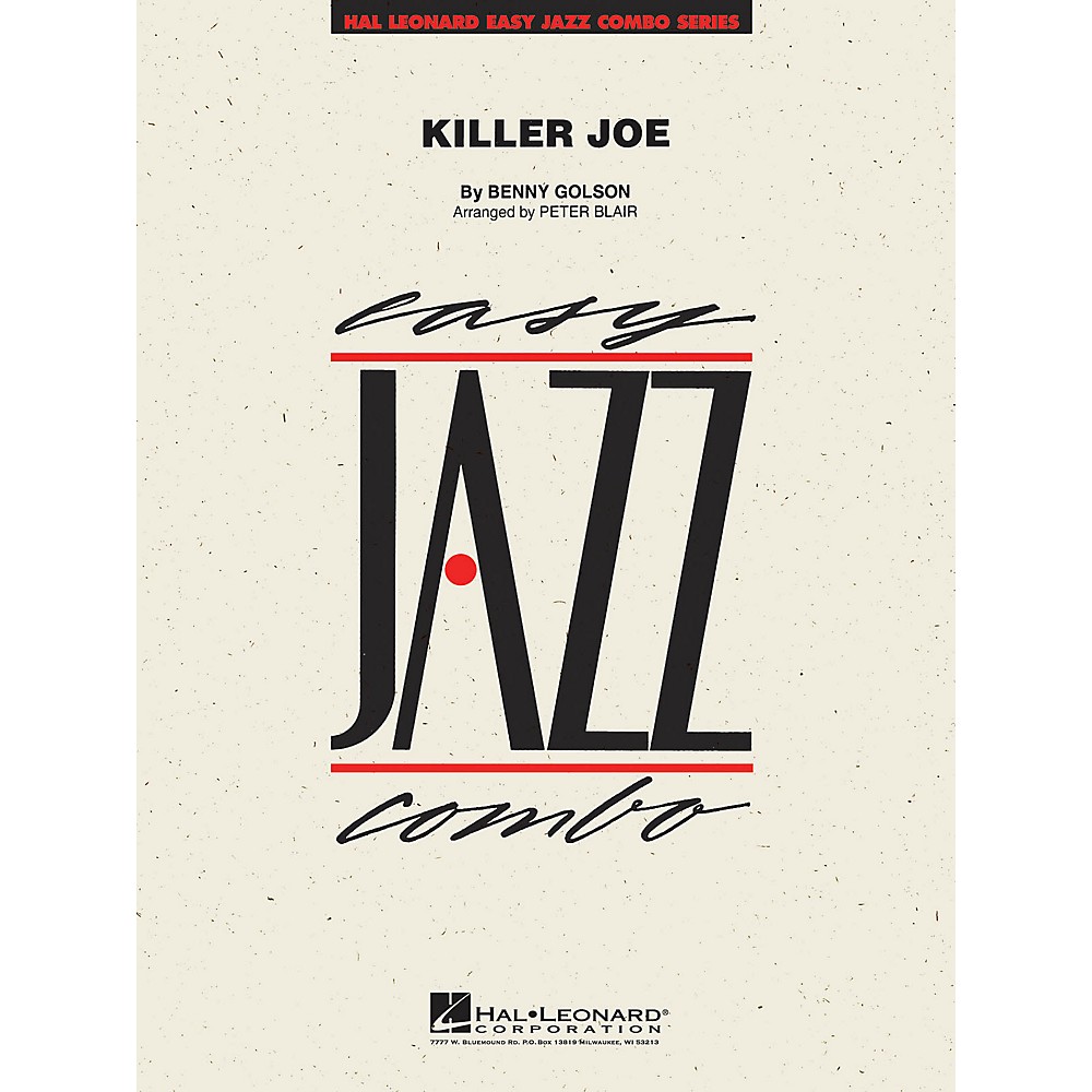 Hal Leonard Killer Joe Jazz Band Level 2 Arranged by Peter Blair ...