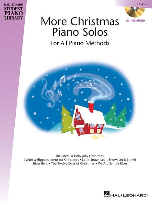 Hal Leonard More Christmas Piano Solos - Level 2 Piano Library Series ...