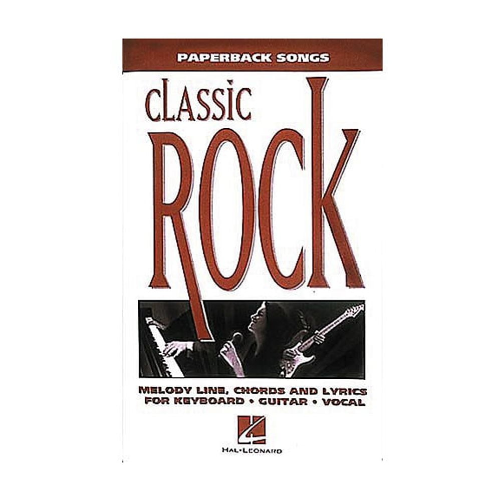 Hal Leonard Paperback Songs - Classic Rock Book - Walmart Business Supplies
