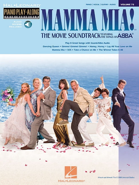 Hal Leonard Piano Play-Along Mamma Mia! - The Movie: Piano Play-Along ...