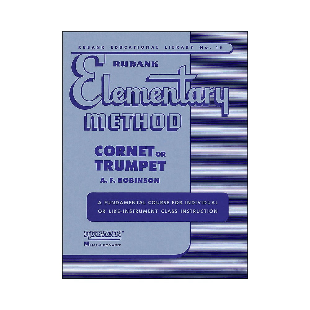 Hal Leonard Rubank Elementary Method Cornet Trumpet - Walmart.com