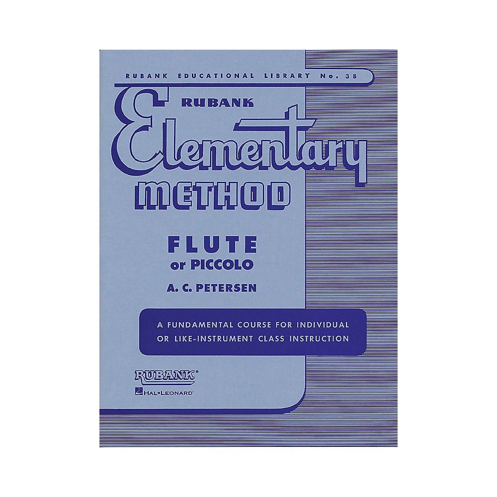 Hal Leonard Rubank Elementary Method for Flute or Piccolo - Walmart.com