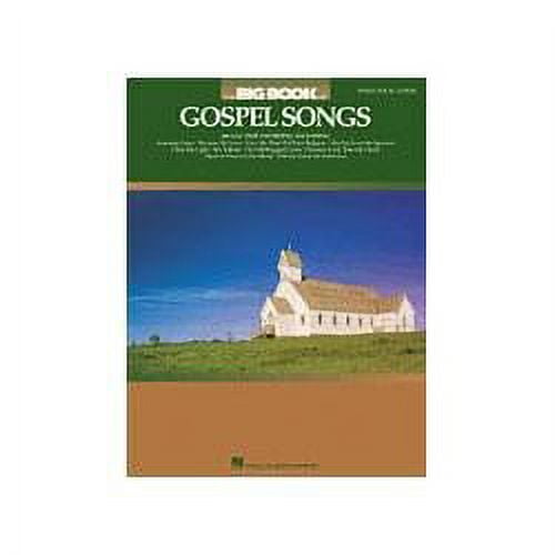 Hal Leonard The Big Book of Gospel Songs Piano, Vocal, Guitar Songbook ...