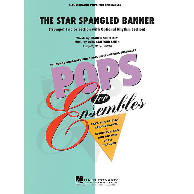 Hal Leonard The Star Spangled Banner Concert Band Level 1.5 Arranged by ...
