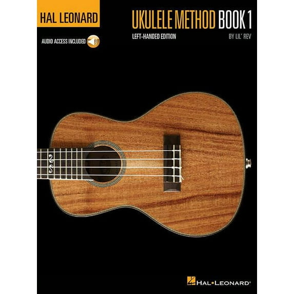 Hal Leonard Ukulele Method Book 1 - Left-Handed Edition, (Hardcover ...