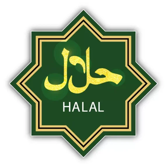 Halal Food Badge Car Sticker Phone Decal Water Bottle Stickers Car ...