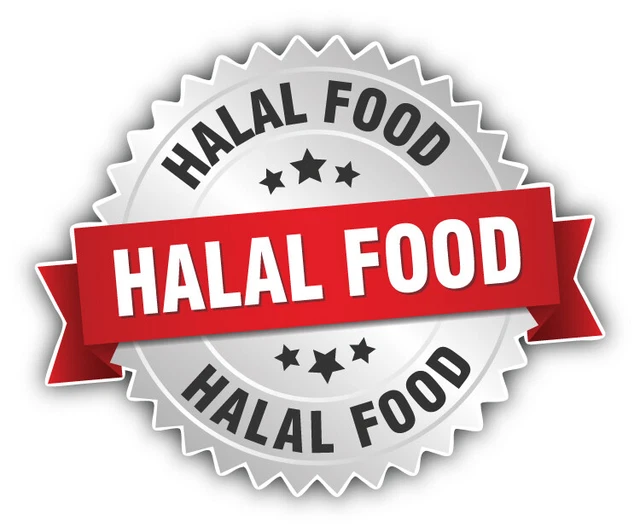 Halal Food Slogan Badge Car Sticker Phone Decal Water Bottle Stickers ...