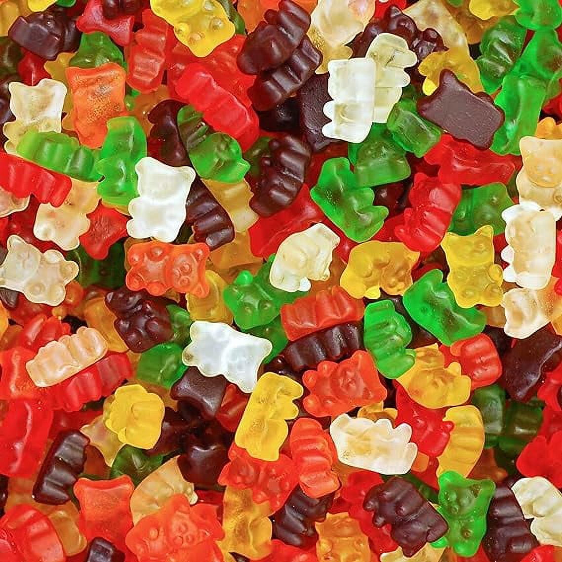 Halal Gummy Bears 5lb Bag - Multi-color Gummy Bears Bulk Candy ...