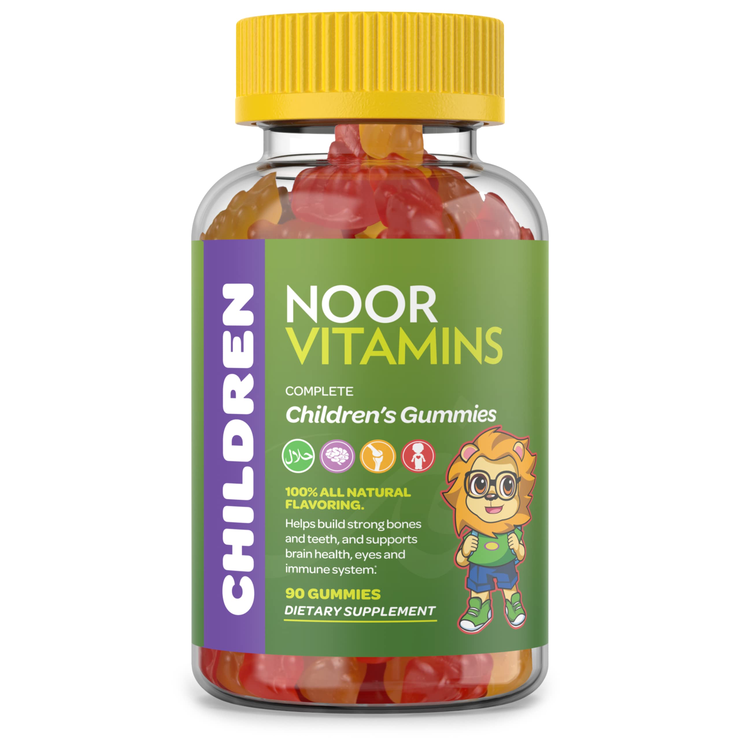 Halal Vitamins, Kids Vitamins, Kids Multivitamin Gummies Noor Vitamins ...