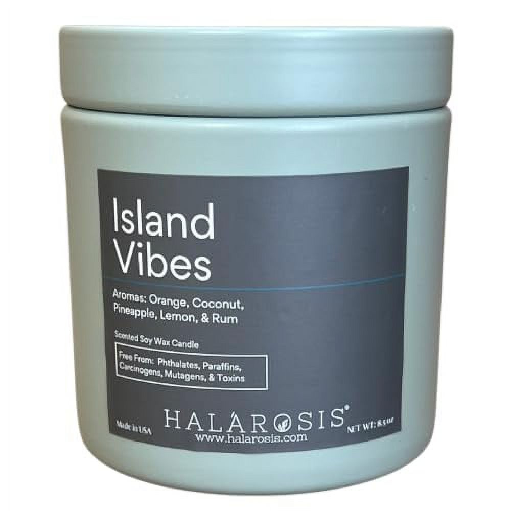 Halarosis Aromatic Island Vibes Candles - Natural Soy Wax Candles ...