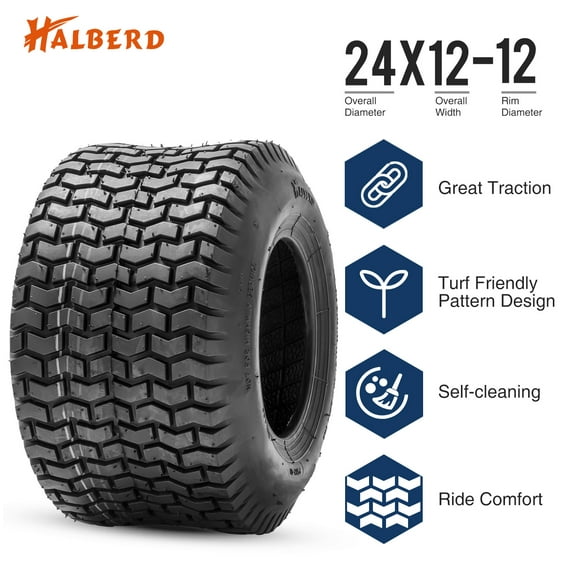 24x12 00 12 Lawn Mower Tires