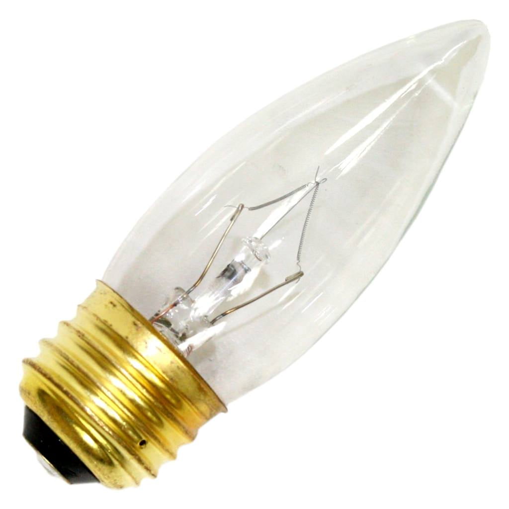 Halco 01012 - ETC25 B10 Decor Torpedo Light Bulb - Walmart.com